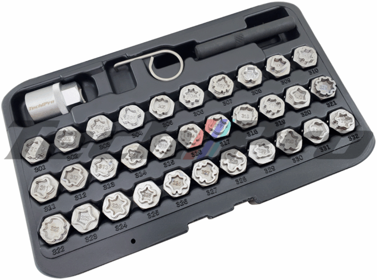 TW-043-1 Wheel Lock Master Key – M.BENZ (32 Keys) Low Profile Design ...